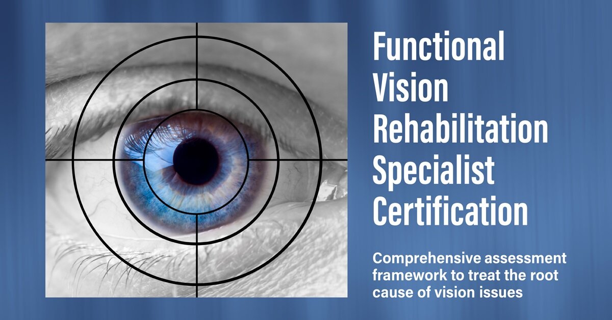Functional Vision Rehabilitation Specialist Certification