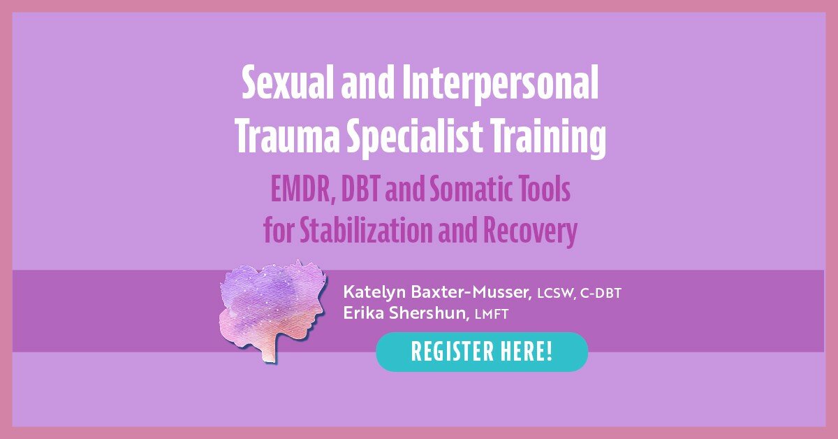 Sexual and Interpersonal Trauma Specialization Training