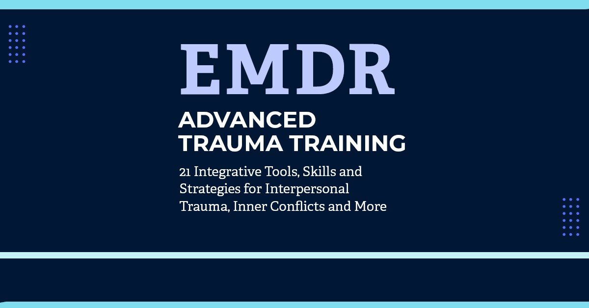Advanced EMDR training led by 3 certified specialists.