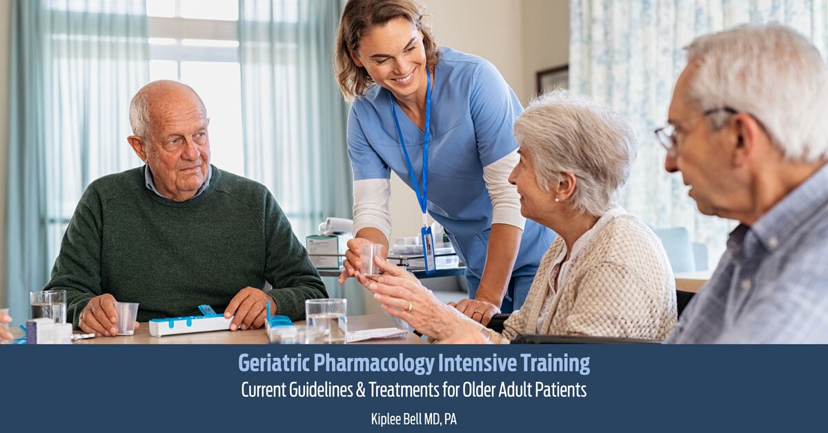 Geriatric Pharmacology Intensive Training