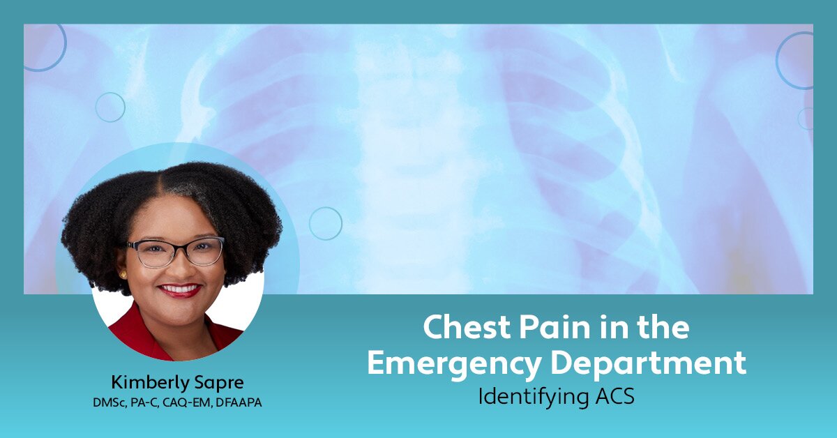 Chest Pain in the Emergency Department: Identifying Acute Coronary ...